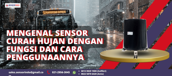Mengenal Sensor Curah Hujan Dengan Fungsi Dan Cara Penggunaannya